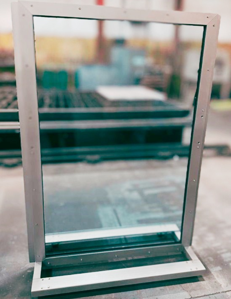 Mobile Modular Ballistic Glass Partition | Kontek Industries