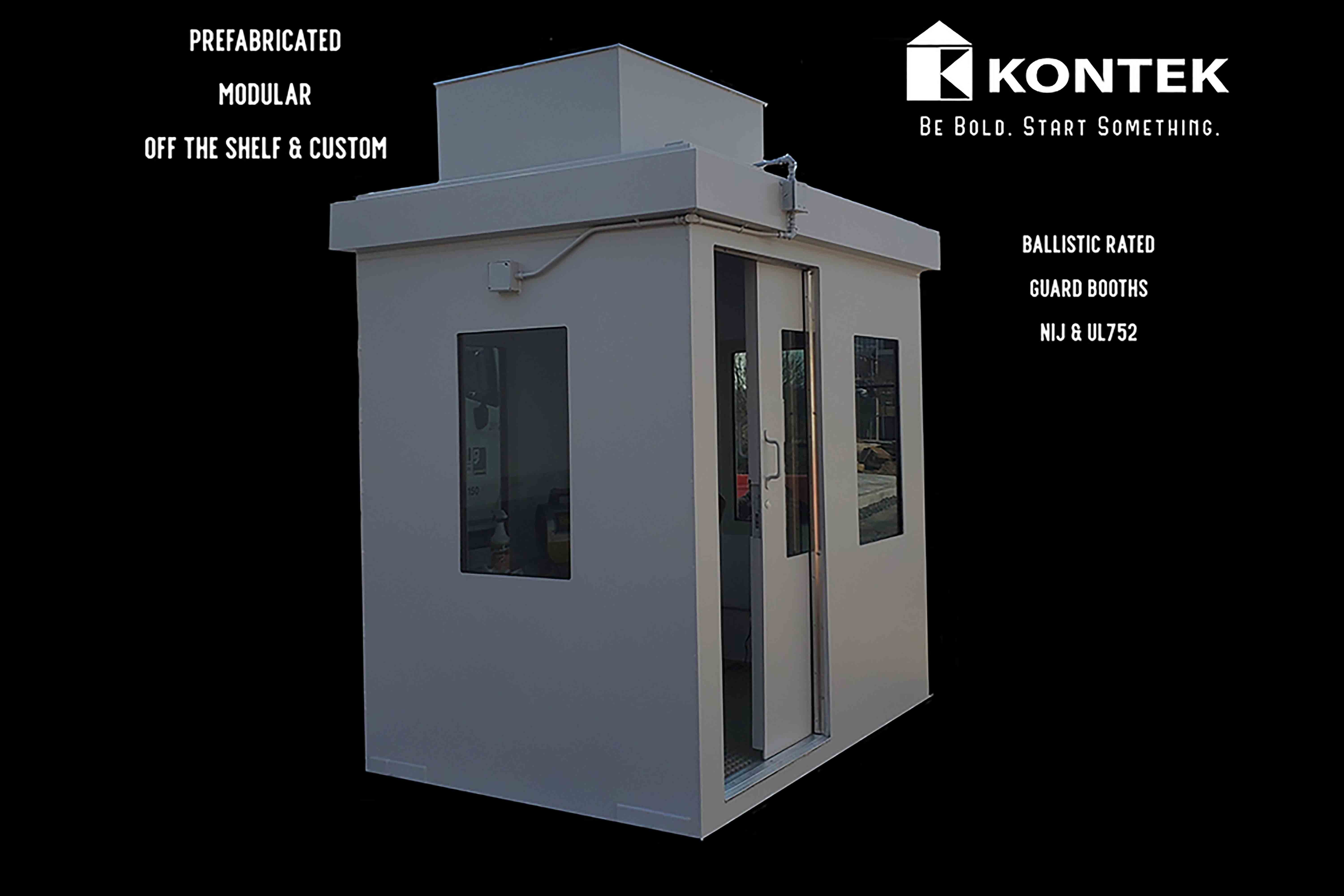 Ballistic Rated Enclosures & Guard Booths | Kontek Industries