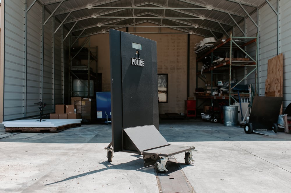 Mobile Response Shield | Level 4 Ballistic Shield | Kontek Industries